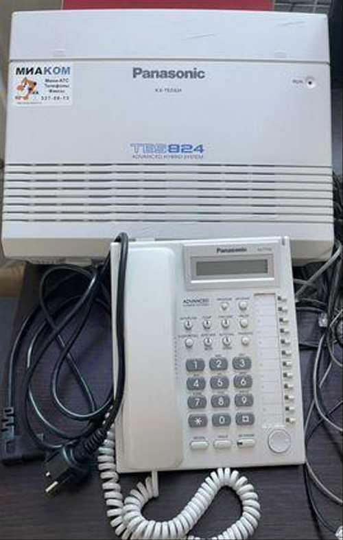 Атс Panasonic KX-TES824
