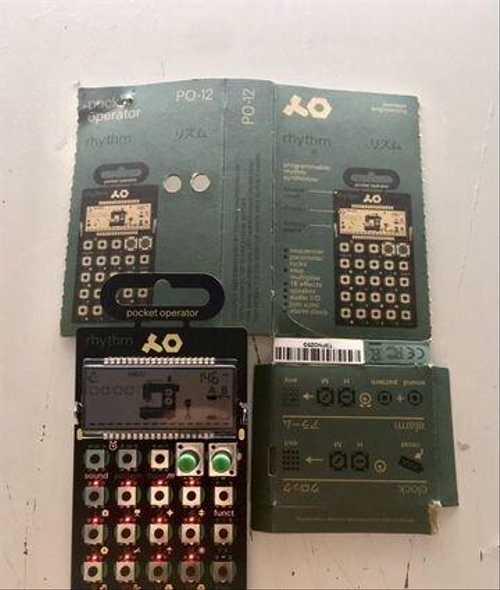 Teenage Engineering PO-12 rhythm