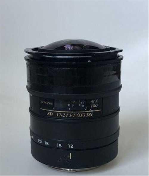 Tokina AT-X PRO SD 12-24 F4 (IF) DX canon