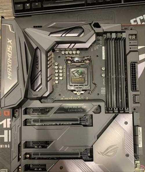 Материнская плата asus ROG maximus X code