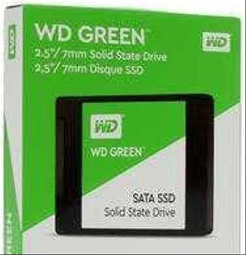 Новый 120 гб SSD WD Green (WDS120G2G0A)