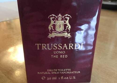 Туалетная вода trussardi uomo THE RED
