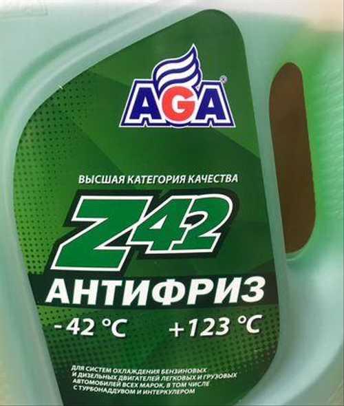 AGA Z42 Антифриз зелёный 5кг