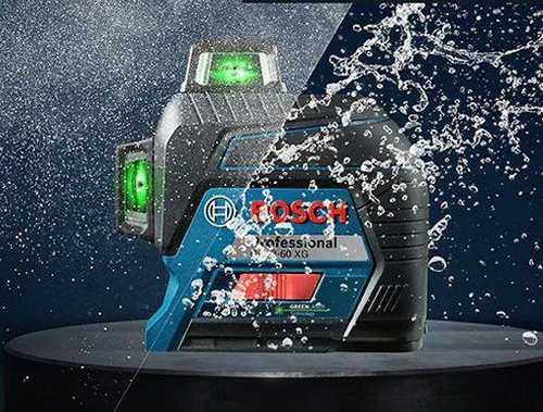 Лазерный уровень нивелир 12 линий Bosch GLL3-60XG