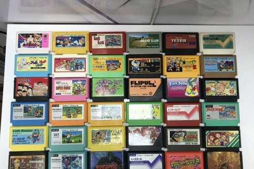 Картриджи Famicom оригинал Япония