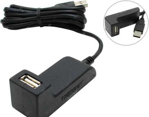 Кабель USB 2.0 удлинительный A - A trendnet 1.5 м