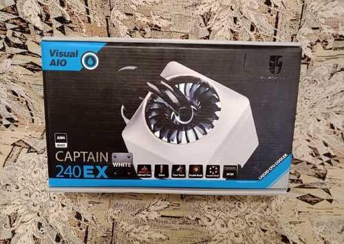 Новая сво Deepcool Captain 240 EX White