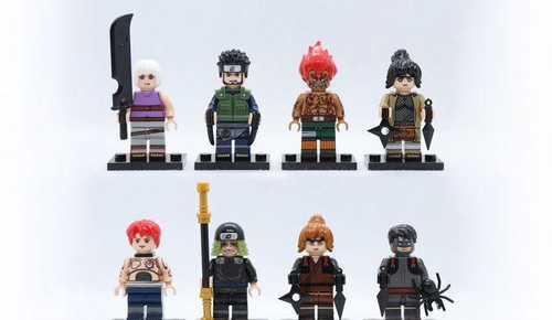 Минифигурки совместимые Lego Наруто Naruto 811