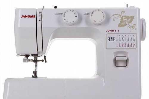 Швейная машинка новая janome Juno 513
