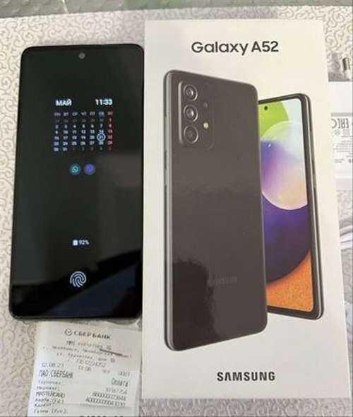 Samsung Galaxy A52 8 256gb гарантия