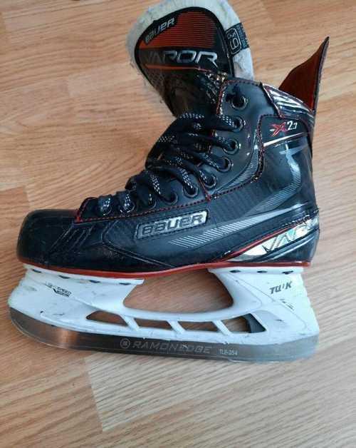 Коньки bauer vapor X2.7 + лезвия ramonedge TLE- 25