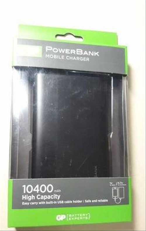 Внешний аккумулятор Power Bank GP 10400 mAh