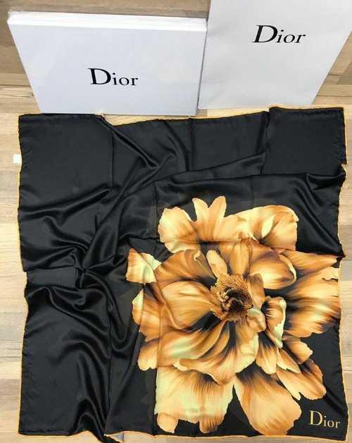 Новый женский шёлковый платок Dior