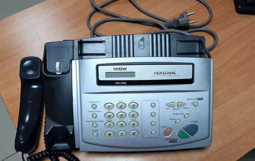 Факс brother fax-236s