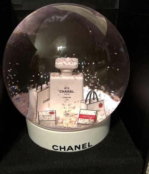 Шар снежный Chanel Snow Globe оригинал Vip Gift