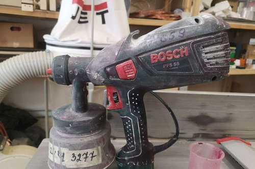 Краскопульт электрический bosch PFS 55