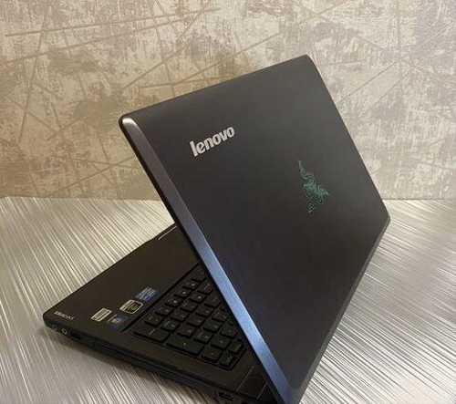 Металлический Lenovo - i7+8RAM/SSD+HDD/GTX