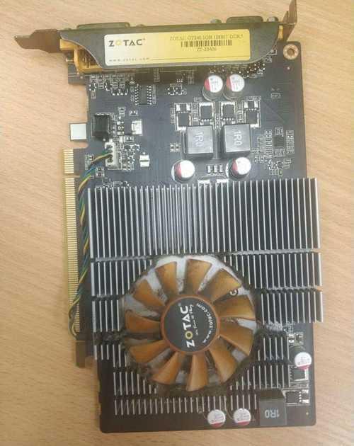 Видеокарта Zotac GeForce gt240 1 gb