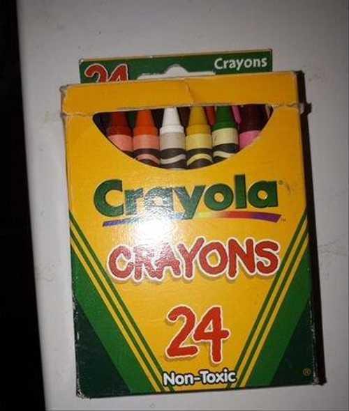 Набор восковые мелки Crayola, новые