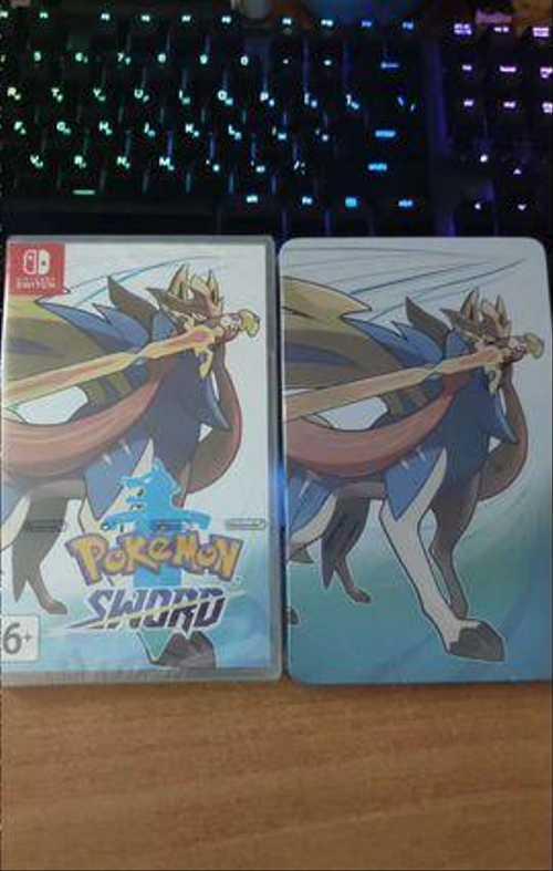 Pokemon Sword для Nintendo Switch+стилбук