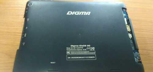 Digma idsd8 3g как разобрать