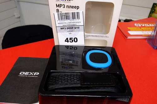 MP3 плеер dexp Q10 (8Гб)