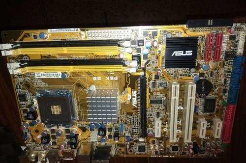 Материнская плата Asus P5K-SE на запчасти