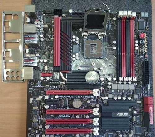 Asus Maximus IV Extreme Z сокет 1155