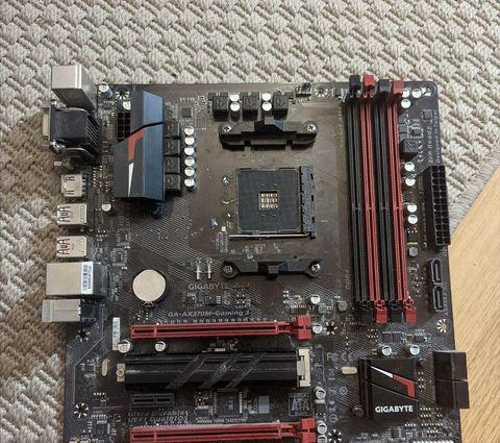Материнка gigabyte GA-AX370M-Gaming 3