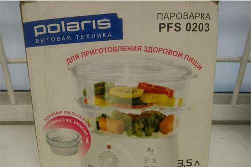 Пароварка polaris PFS 0203 (новая)