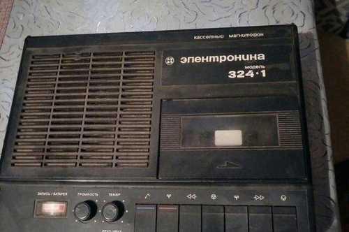 Магнитафон Электроника 324-1 кассетный