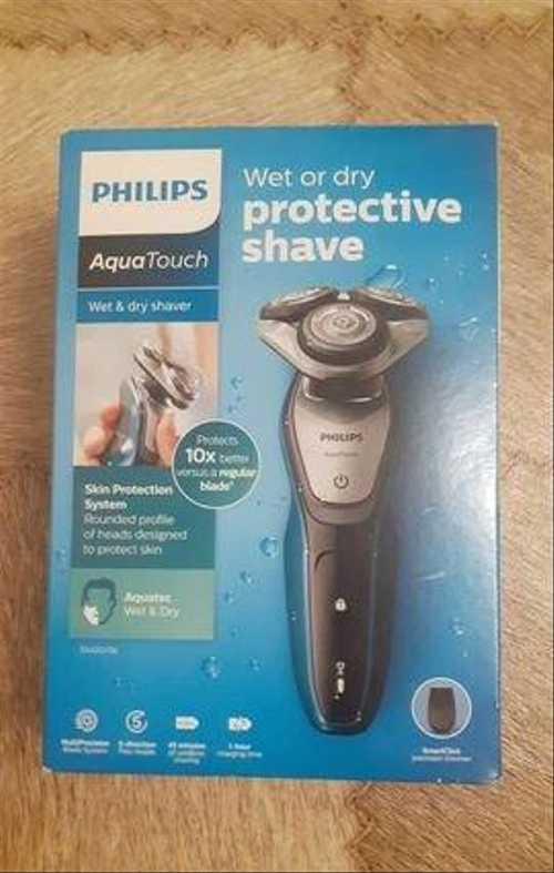 Бритва электрическая philips aqua touch