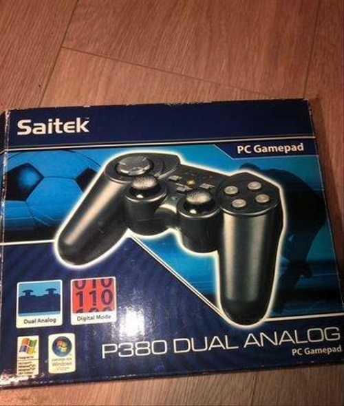 PC Геймпад Saitek P380 dual analog PAD