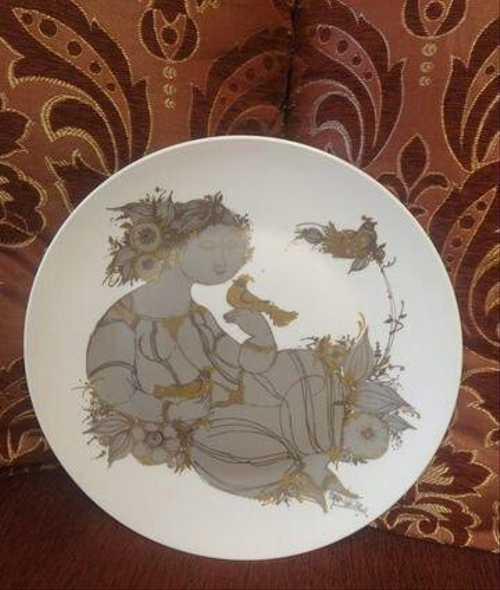Настенная тарелка Розенталь