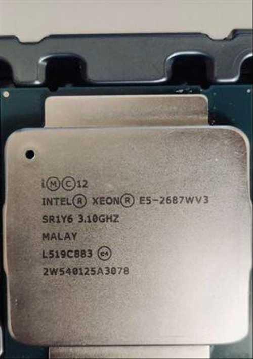 Процессор Intel E5-2687wv3