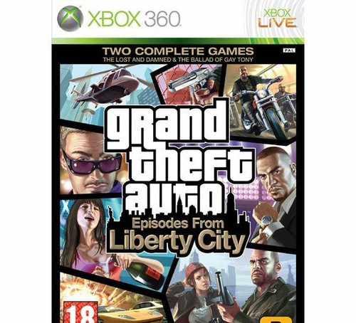 Игра Xbox GTA Episodes From Liberty City