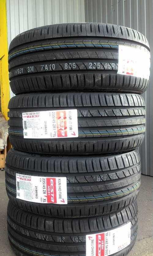 Новые 235/45ZR18 Kumho Solus HS51 Korea