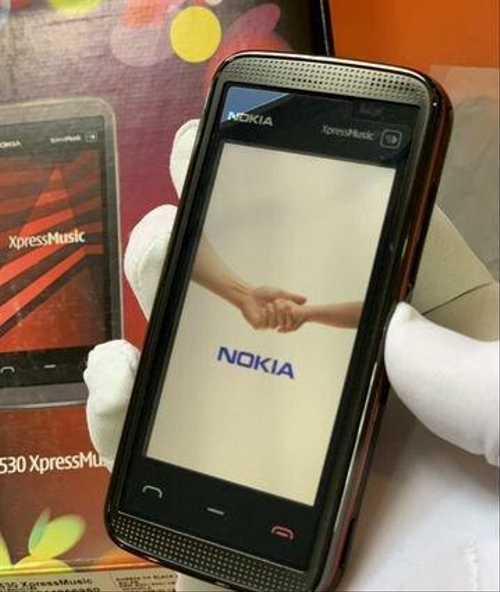 Nokia 5530 ExpressMusic Black Red. Новый