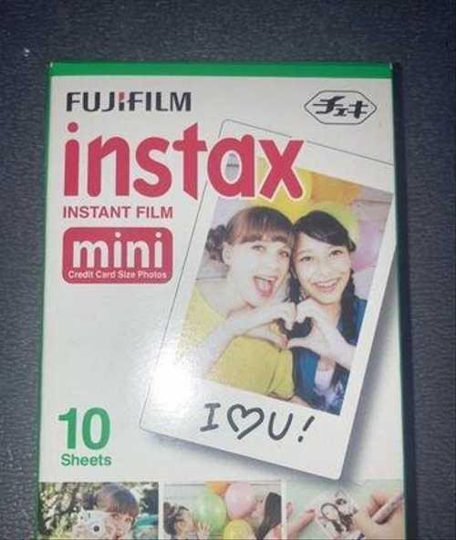 Катриджи на Instax mini 8, 10 штук