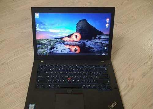Lenovo ThinkPad T460 ips fhd i5 8/256SSD 72WH идеа