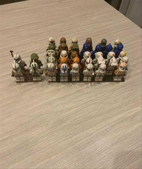 Lego star wars минифигурки