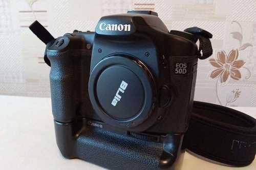 Зеркальный фотоаппарат Canon 50d body + bg-e2n