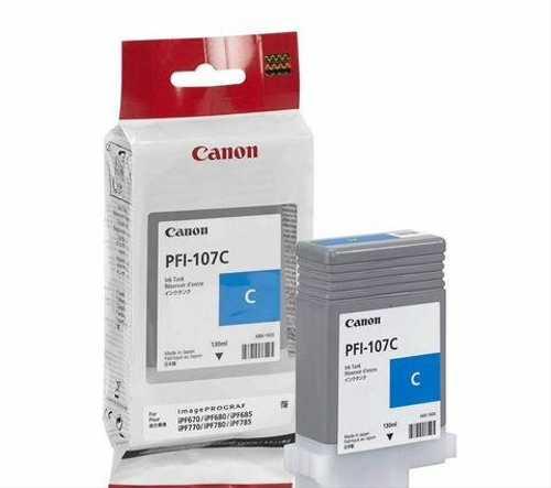 Струйный картридж Canon PFI-107C (6706B001) Cyan
