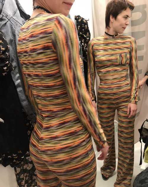 Костюм трикотажный из Ткани Missoni