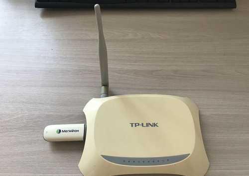 Роутер TP-link TL-MR3220 + 3G модем