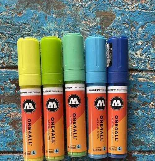 Акриловые Маркеры Molotow широкие