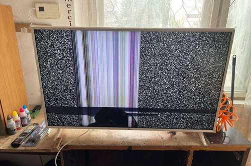Телевизор LG 43LK5990PLE на запчасти или восстанов