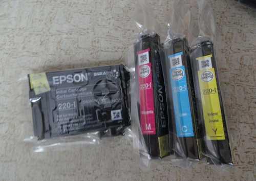 Оригинальные картриджи Epson
