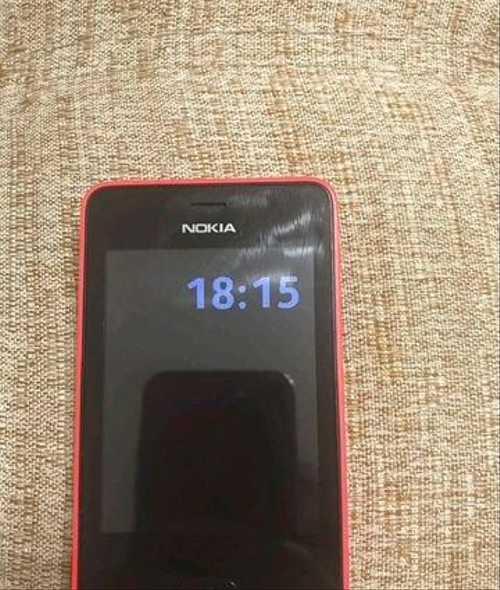 Nokia Asha 501Dual Sim Red