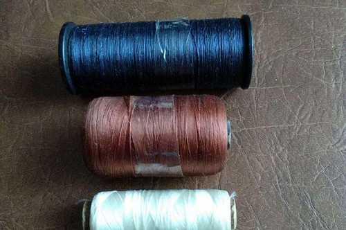 Нитки капроновые, 3 штуки, цена за все